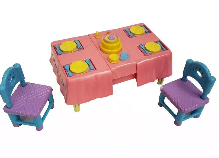 Dining Room Kitchen Table Expands Party 2 Chairs Dora the Explorer ...