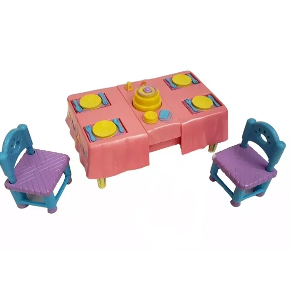 Dining Room Kitchen Table Expands Party 2 Chairs Dora the Explorer ...