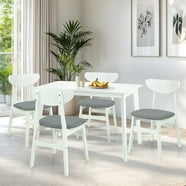 Signature Design by Ashley Wood Square Kitchen Table with Bar Stools ...