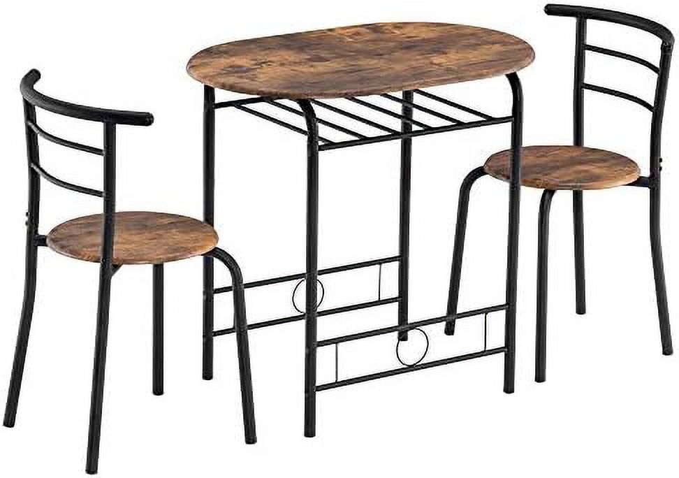 Dining Room Table Set with 2 Chairs,Dining Table Set, Breakfast Table ...