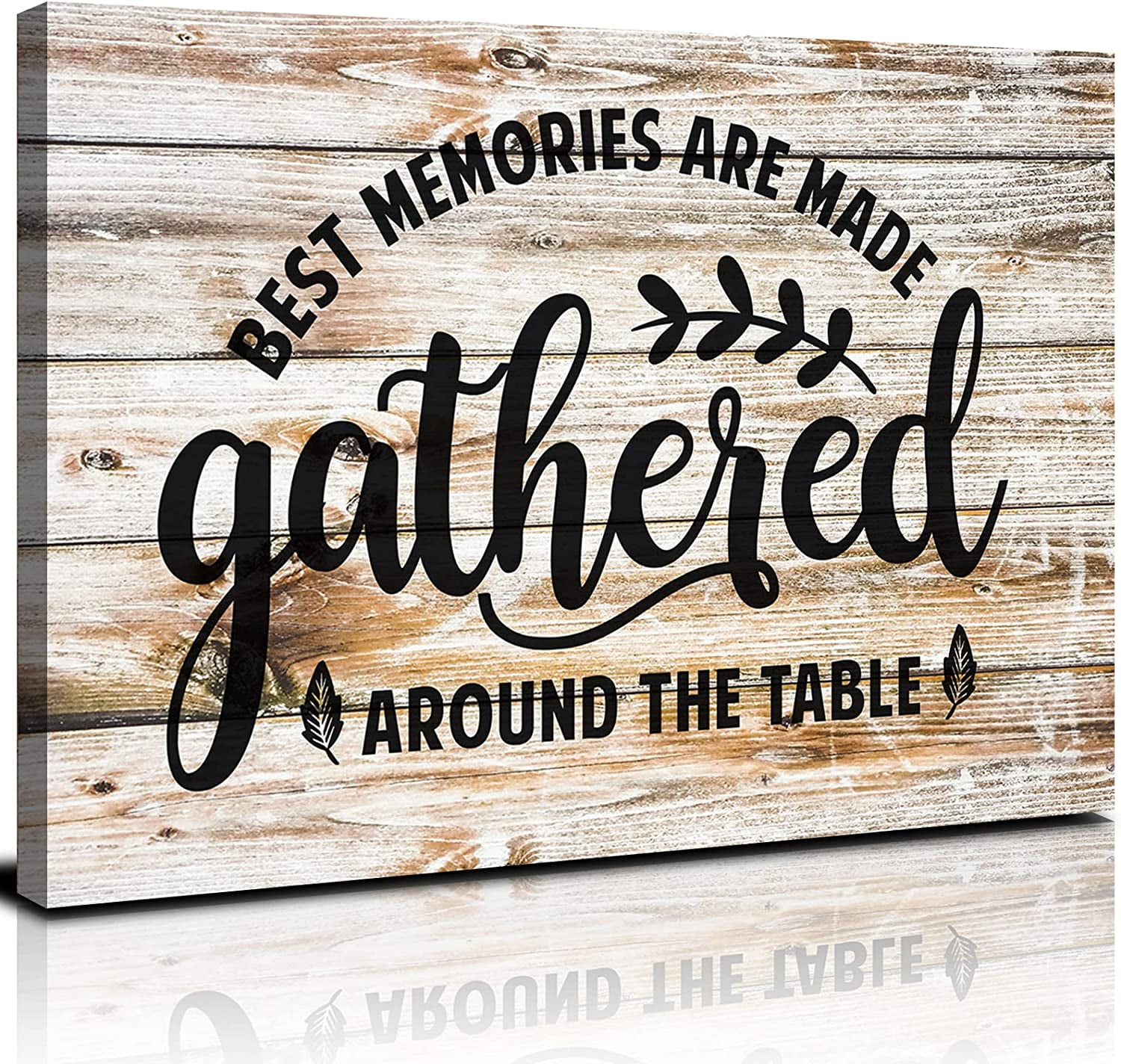 Dining Room Wall Art Gather Signs for Home Decor Kitchen Pictures for ...
