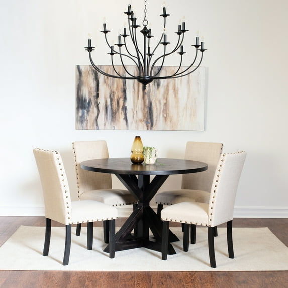 Dining Set with Cross - Buck Table | Fits Well in Different Room Sizes ...