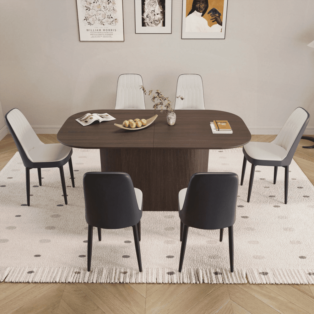 [Dining Sets - MDF & PU - Small Space & Easy Assembly - Living Room ...