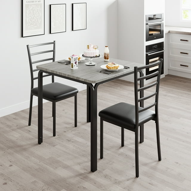 Dining Table for 2, Small Table and Chairs Set of 2, Dinette Set for 2 ...