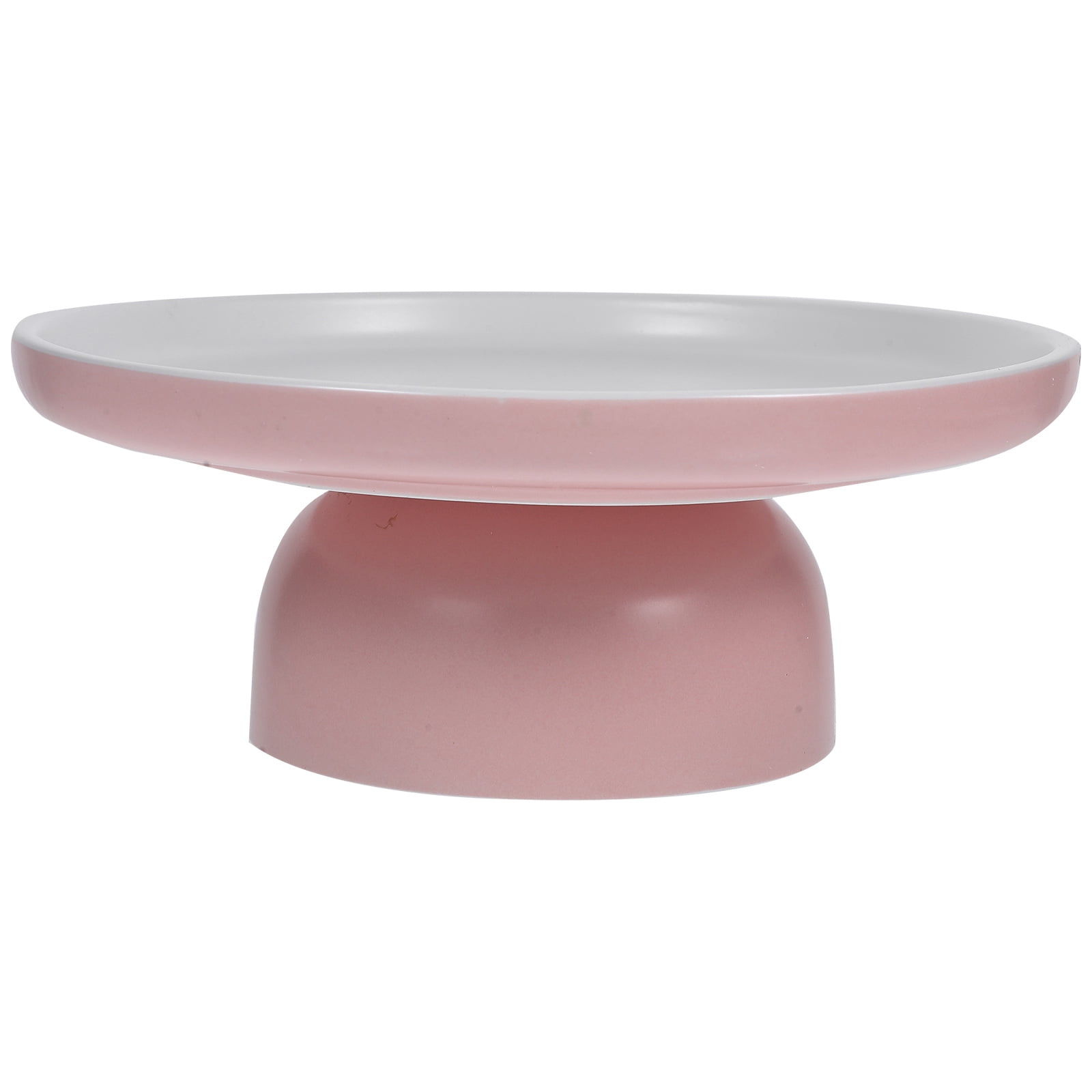 Dining Table Cake Stand Fruit Serving Stand Tall Footed Dessert Plate ...