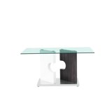 Dining Table | Can Host Small Family Reunions | Stainless Steel Base ...