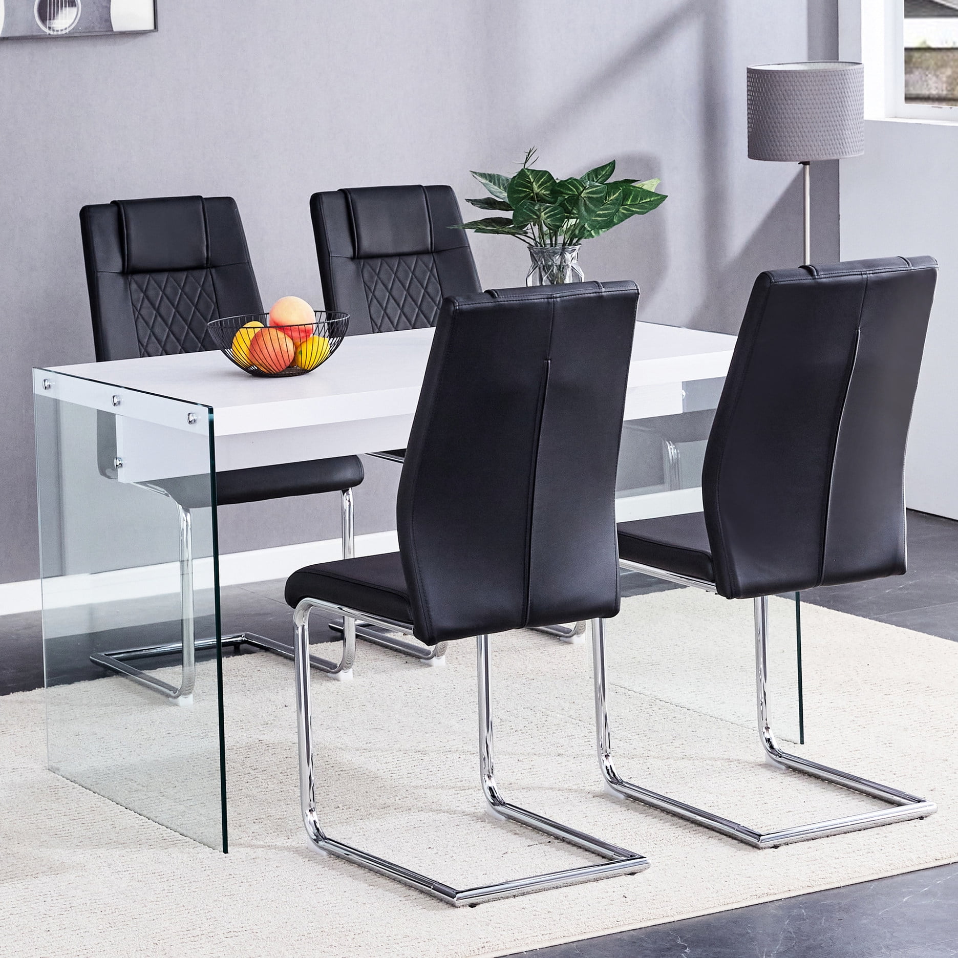Dining Table and Chair Package | Ample Room for Decor, Ergonomic Height ...