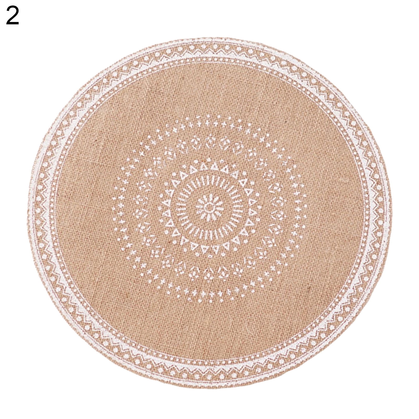 Dining Table Washable Placemat Non-Slip Heat Resistant Kitchen Table ...