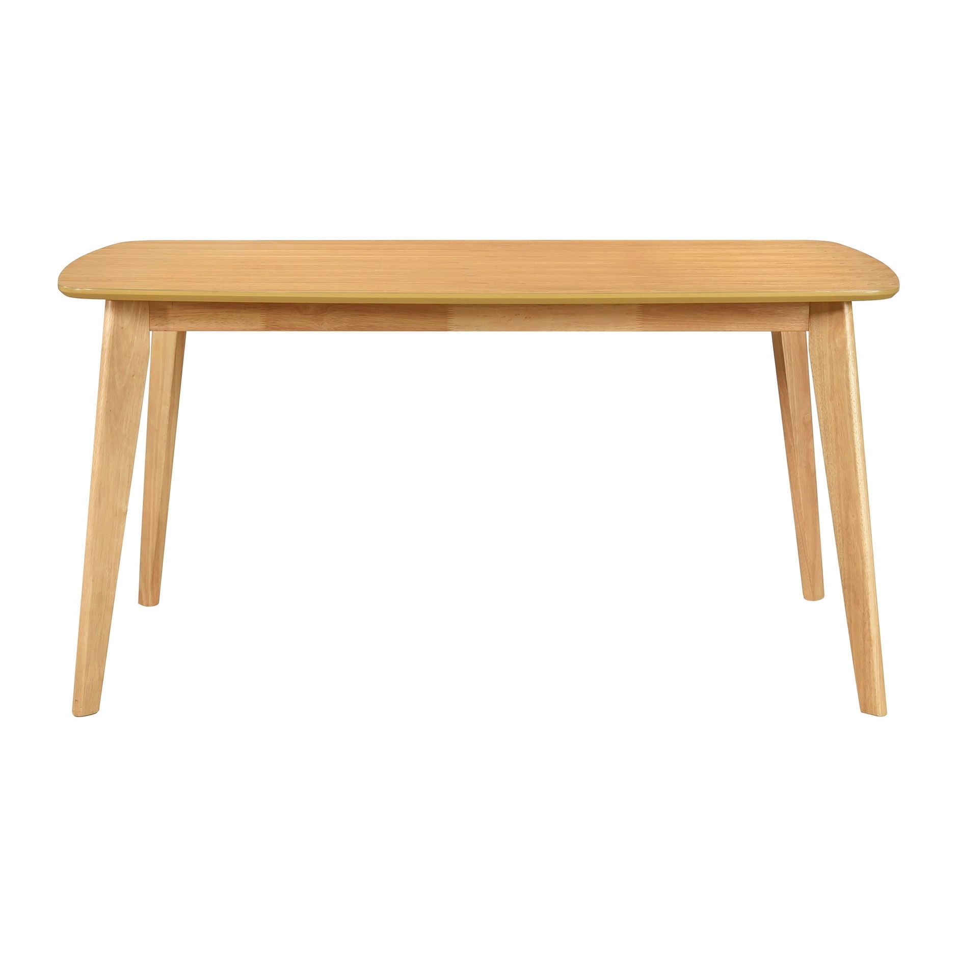 Dining Table for Home Dining | In a Casual Atmosphere | Made of Wood with Natural Oak Appearance ...