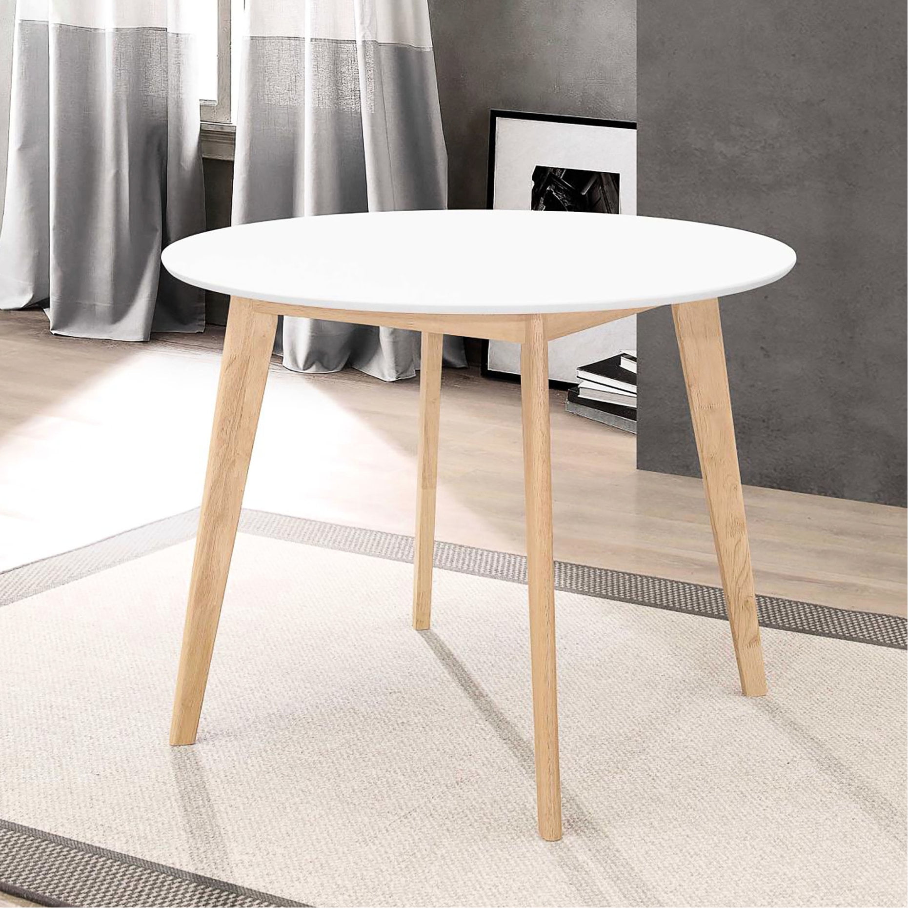 Dining Table for Kitchen Space | Adds Modern Touch to Dining | Round ...