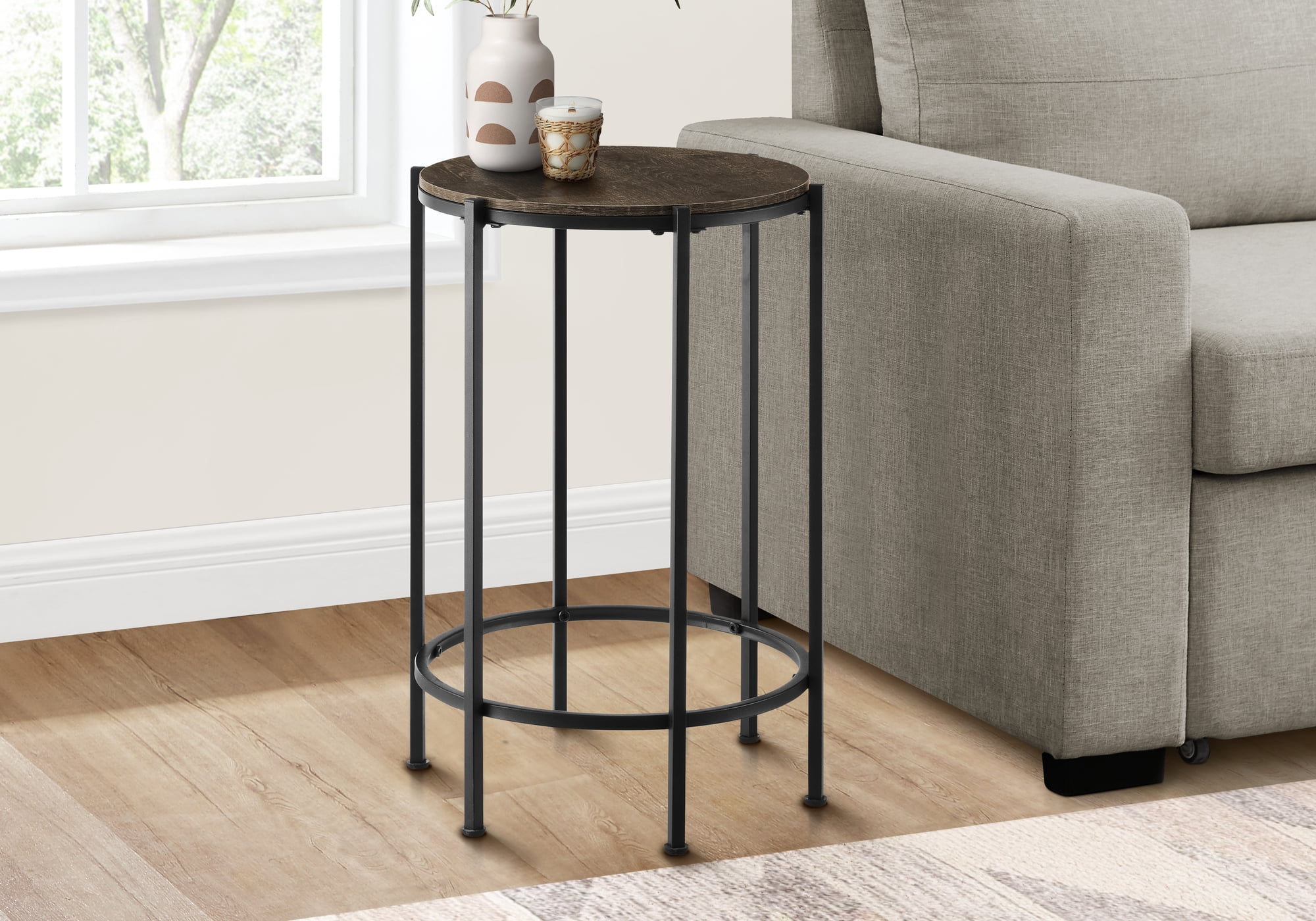 Dining Tables Accent Table, End, Round, Side Table, Small, Lamp, Living ...