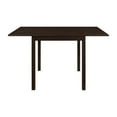 Dining Tables Rectangular 52-inch Extension Dining Table, Cappuccino ...