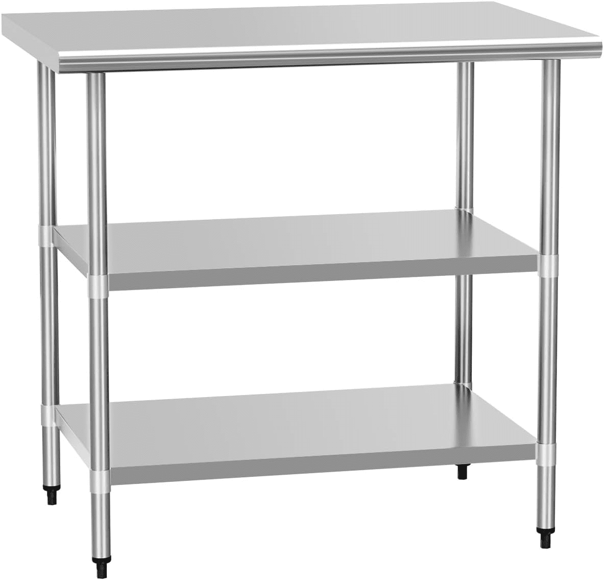 Dining Tables Stainless Steel Table for Prep & Work 24" X 36" inches ...