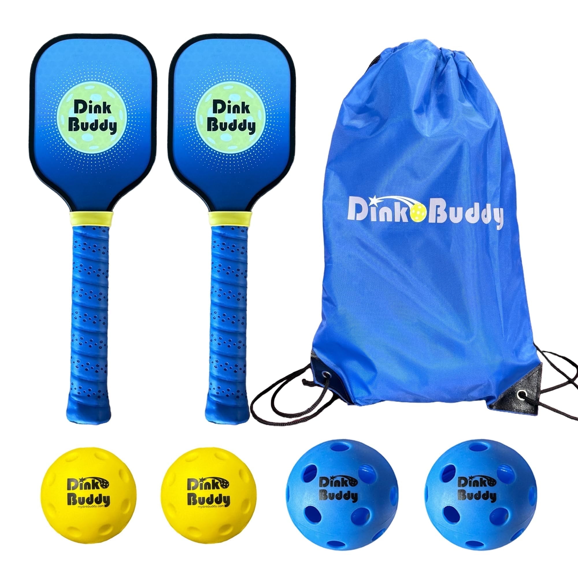 Dink Buddy - 2-in-1 Pickleball Trainer Set, Pickleball Gifts with 4 ...