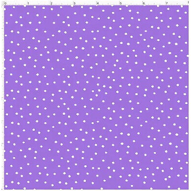 Dinky Dots Lilac with White Dots Cotton Fabric by Loralie Designs ...