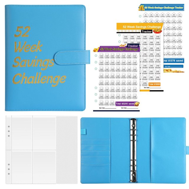 Dinmmgg 52 Week Saving Challenge With Envelopes A5 Budget Planner ...