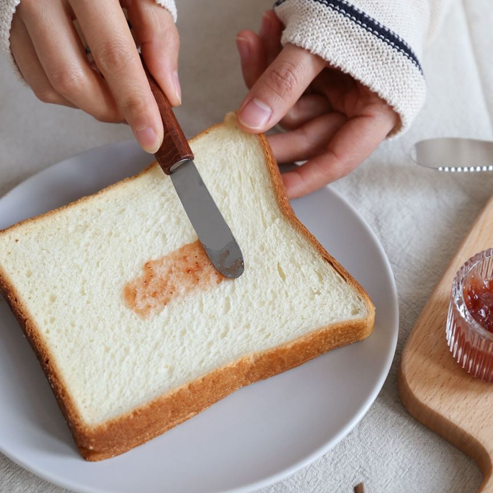Dinmmgg Butter Spreader Knife Stainless Steel Butter Scraper Bread ...
