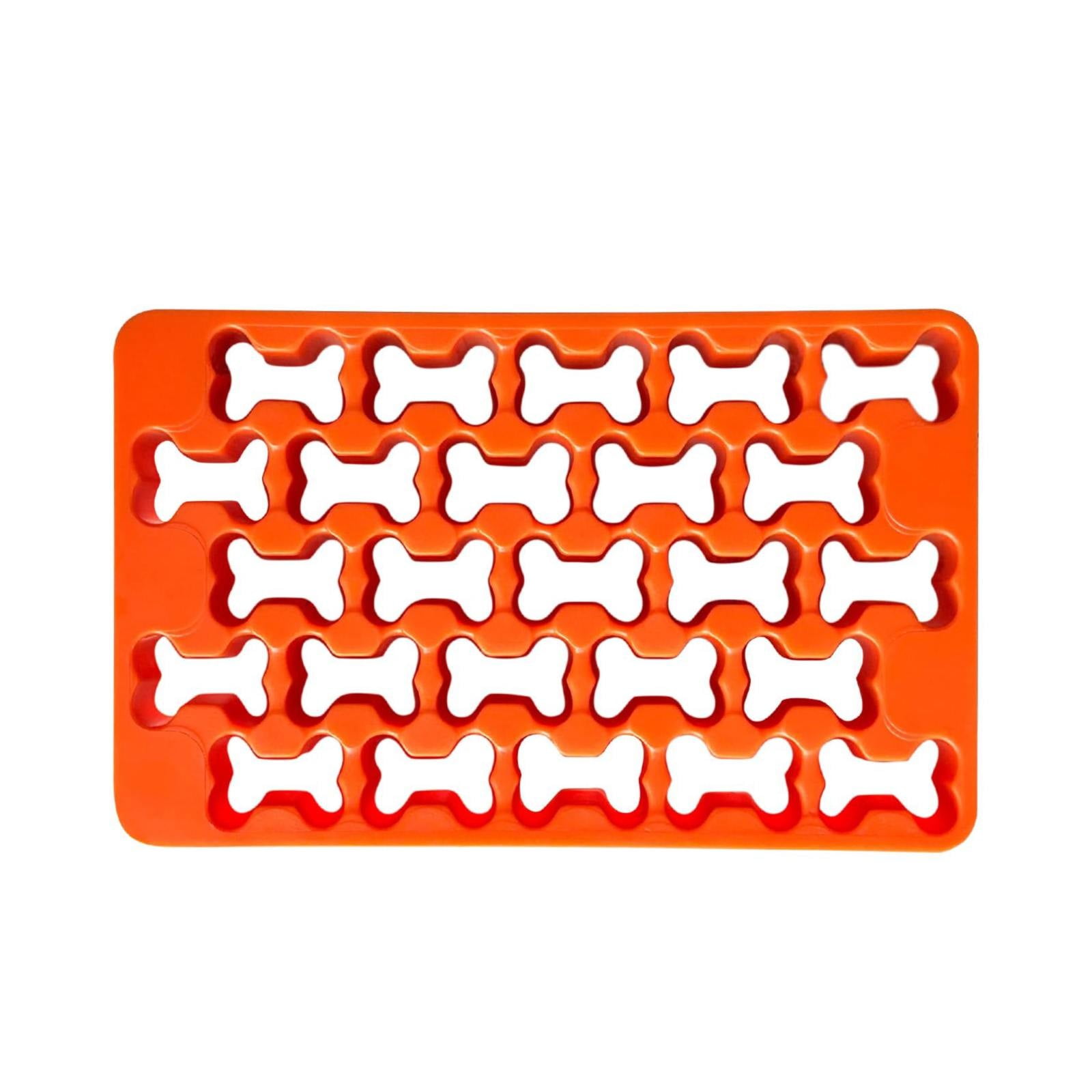 Dinmmgg Cookie Mold 25 Cavity Mini Dog Bone Cookie Cutter Mini Plastic ...