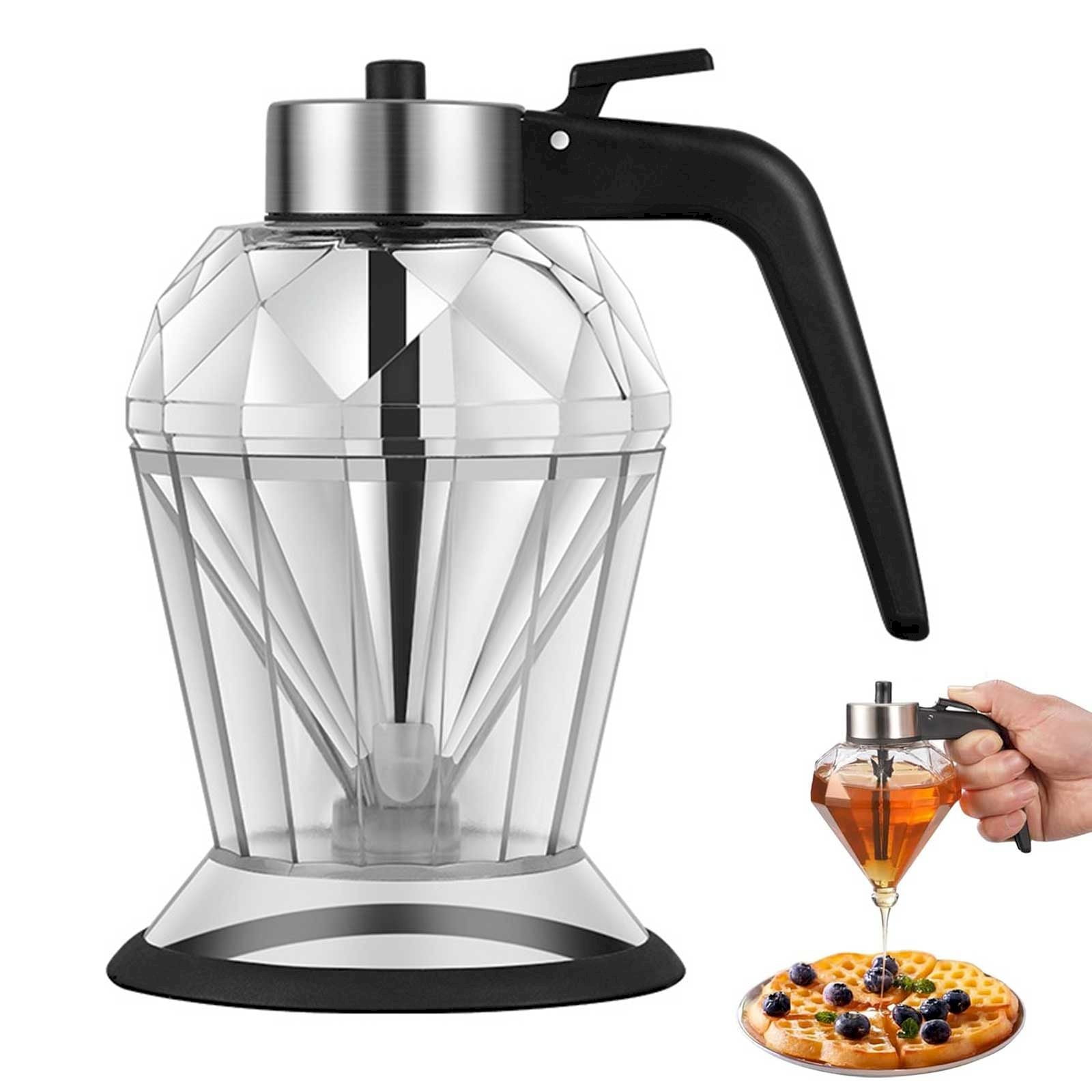 Dinmmgg Oil Strainer Pot Glass Oil Bottle 7oz No Drip Glass Dispenser ...