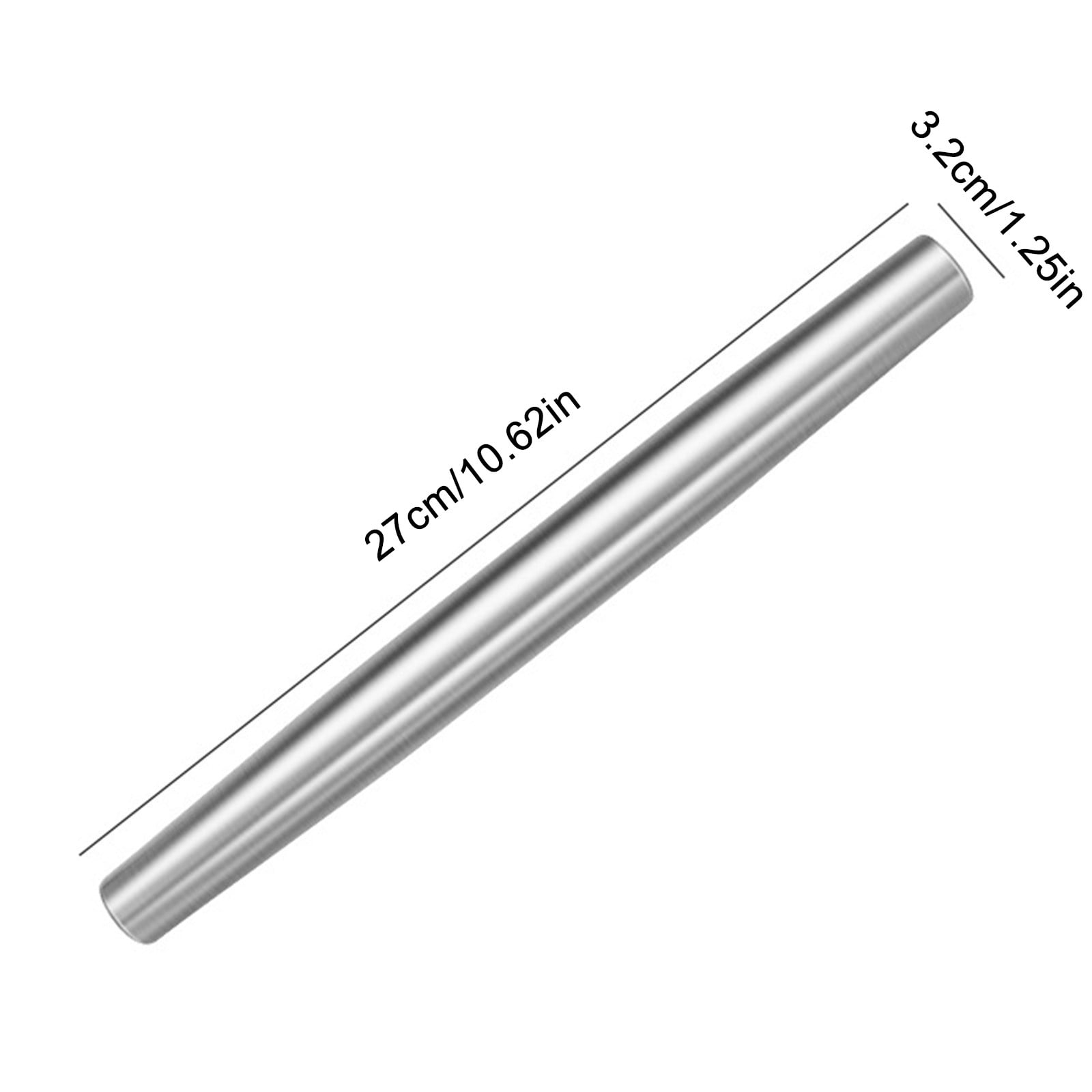 Dinmmgg Rolling Pin Rolling Pin French Stainless Steel Rolling Pin ...