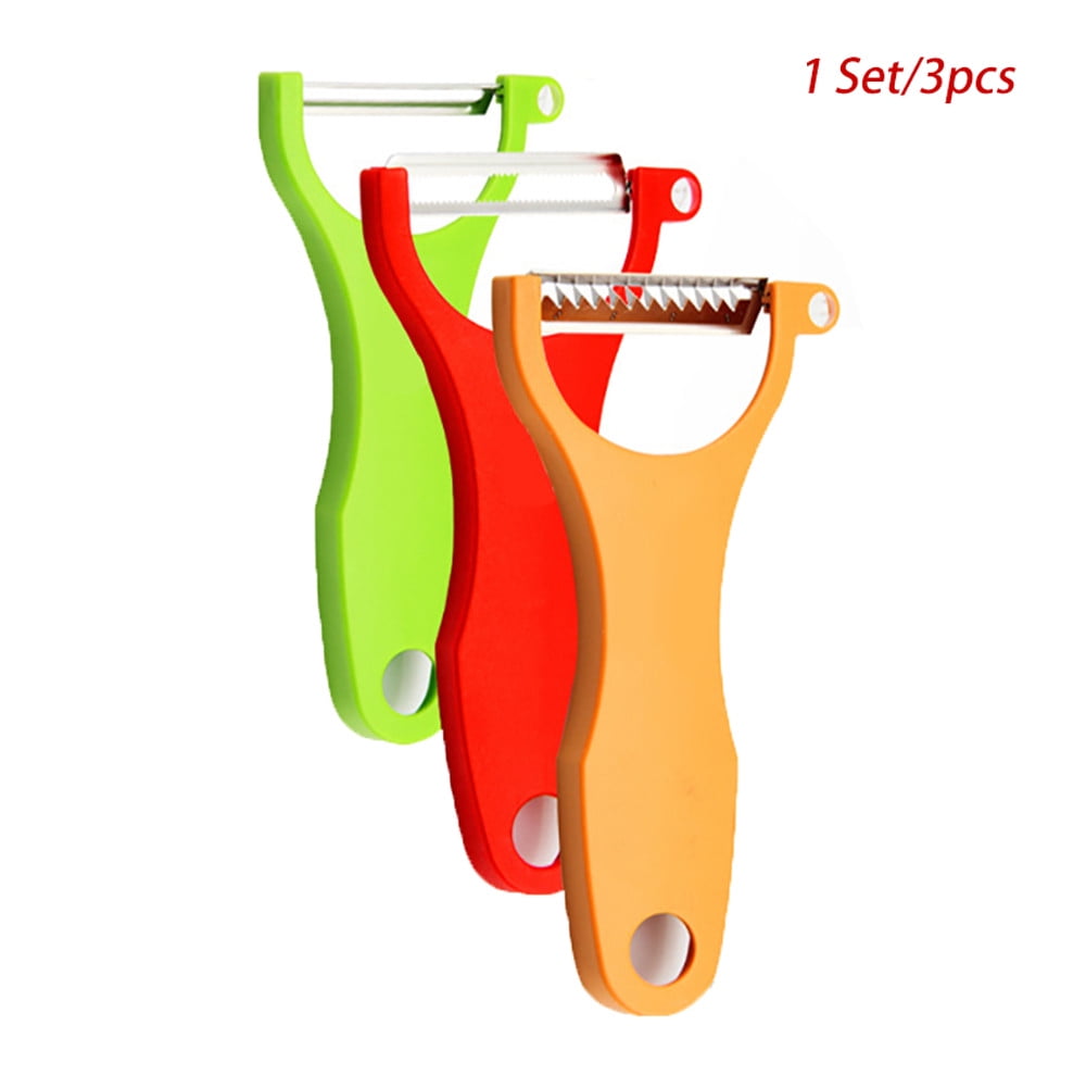 Dinmmgg Shaver Kitchen Supplies Vegetable 3Pcs Peeler Speed Spud Potato ...
