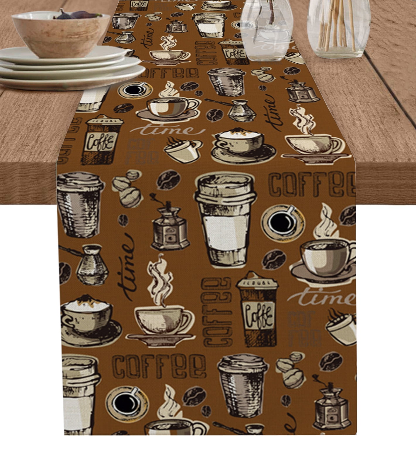 DinneCoffee Home Coffee Table Bean Table ration ration Table Cup Runner ...