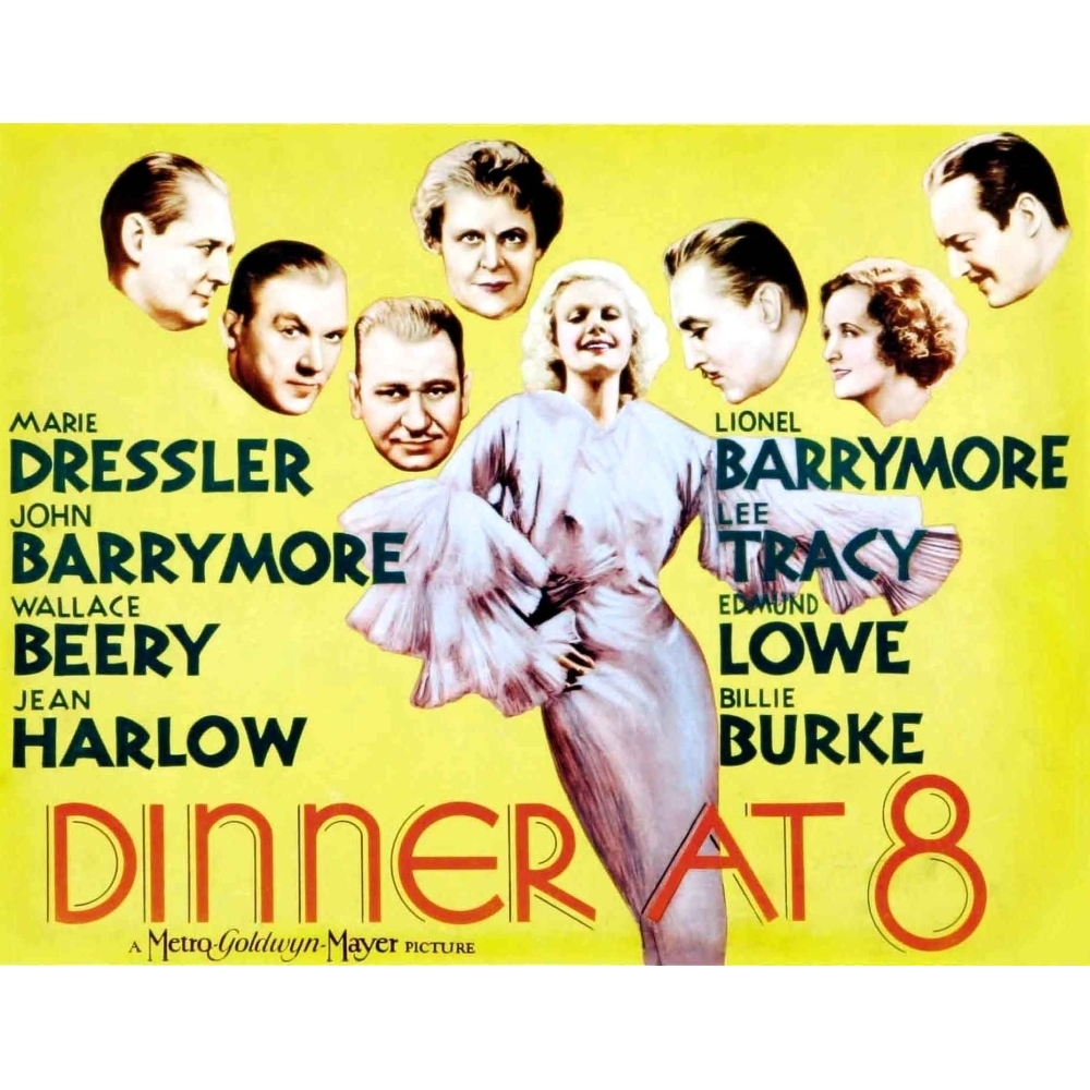Dinner At Eight Movie Poster Masterprint - Walmart.com