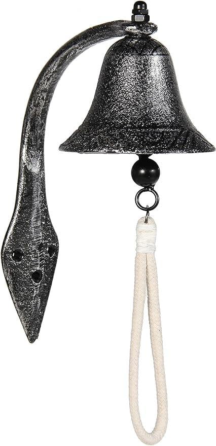 Dinner Bell for Outside or Inside Made of Red Copper Hanging Bell, Cast ...