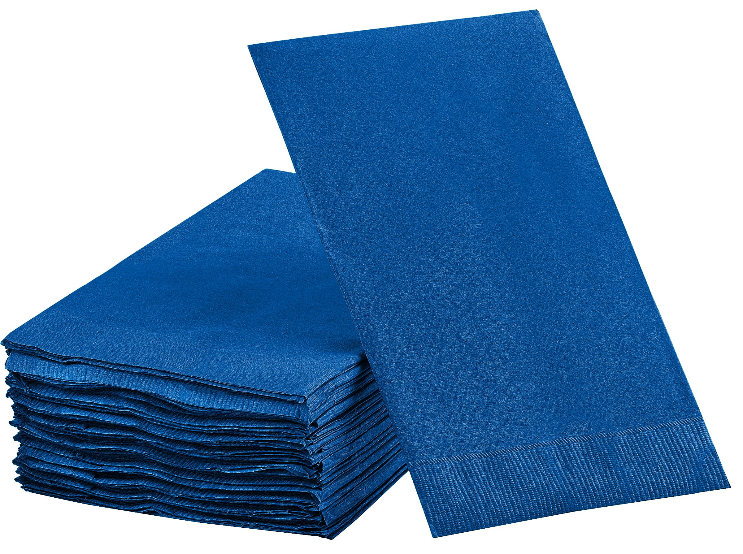 Dinner Napkins Disposable Guest Towels, Royal Blue Beverage Napkins ...