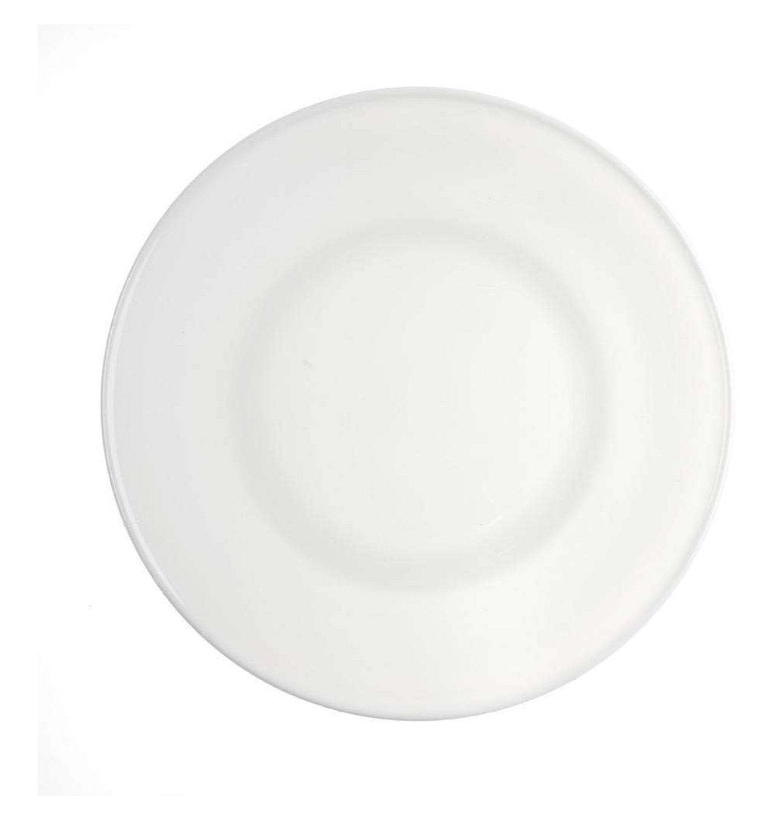 Dinner Plate, Vintage Style 10", White Milk Opaque Glass - Walmart.com
