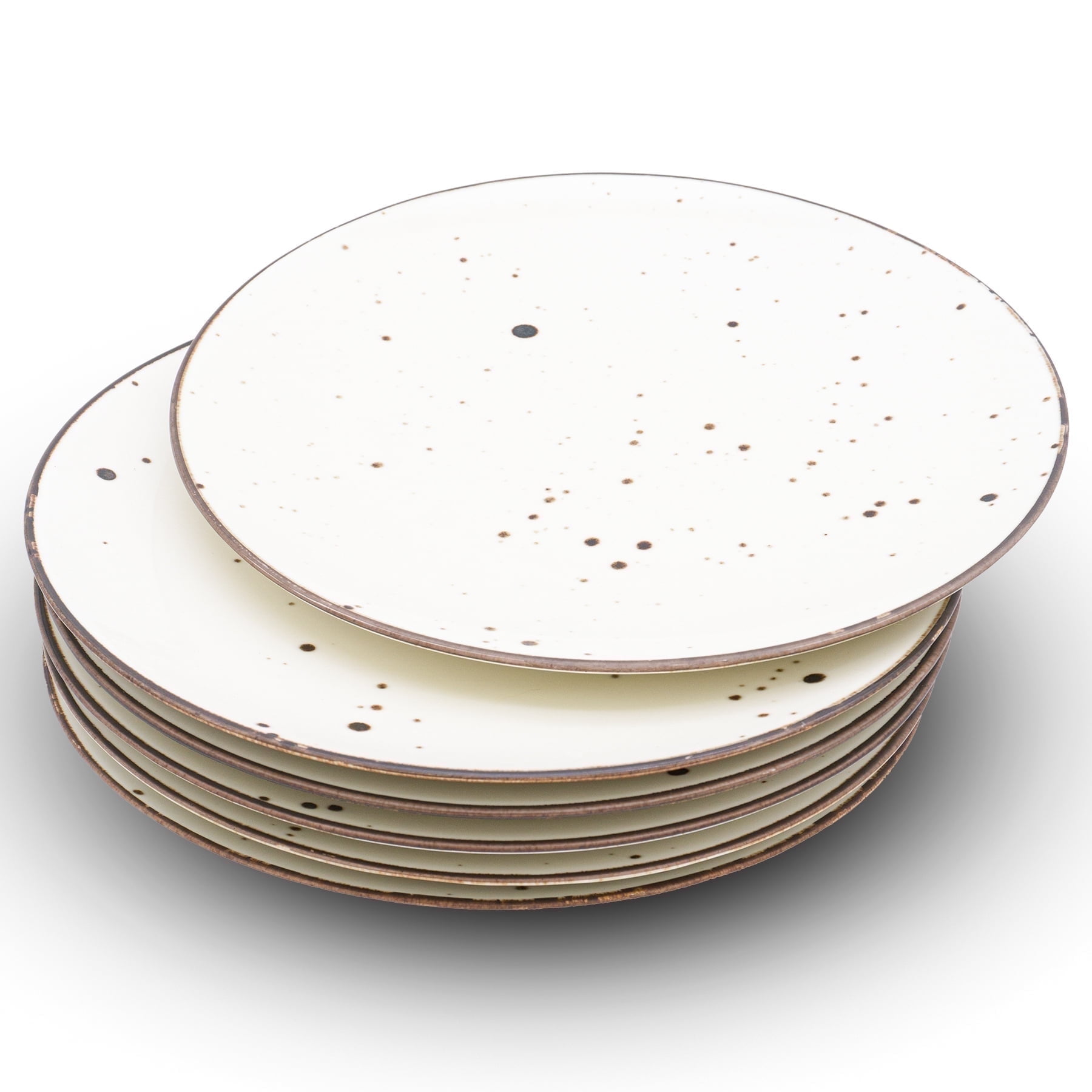 Dinner Plates 11 inch Set of 6 - Microwave, Oven, Dishwasher Safe ...