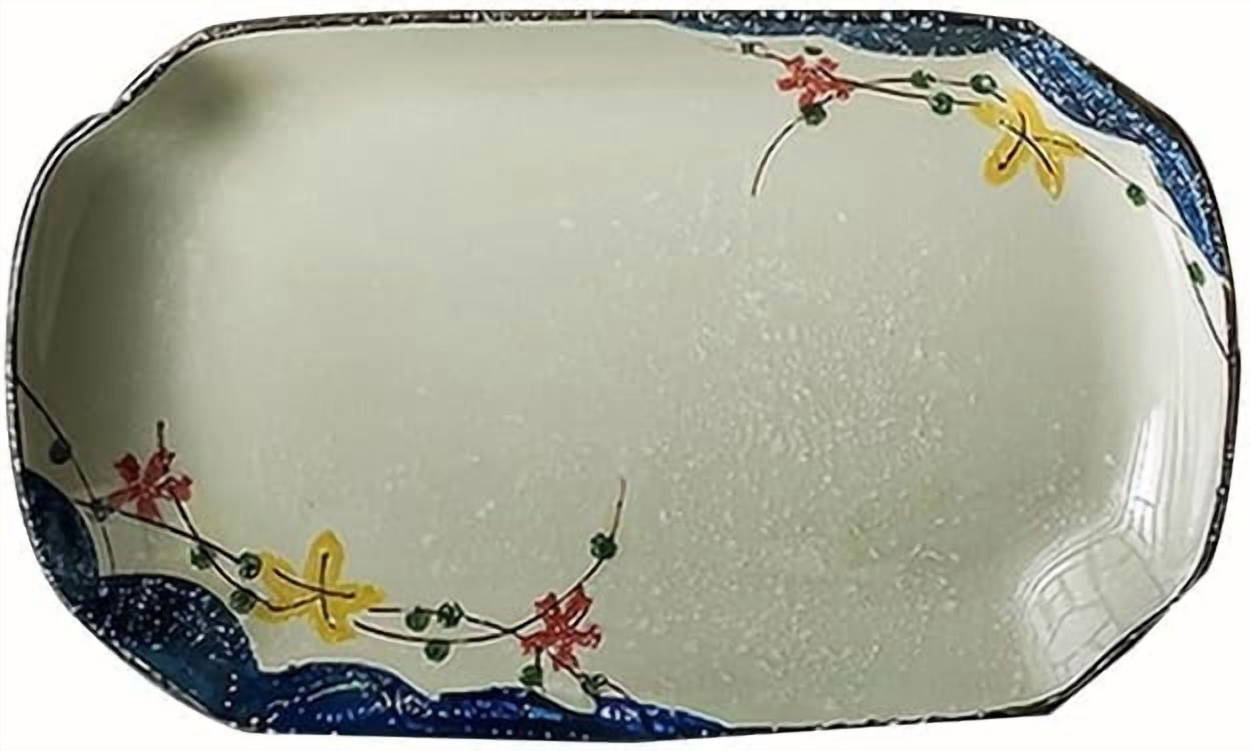 Dinner Plates Chinese Fish Plate Steamed Fish Special Rectangular Plate ...
