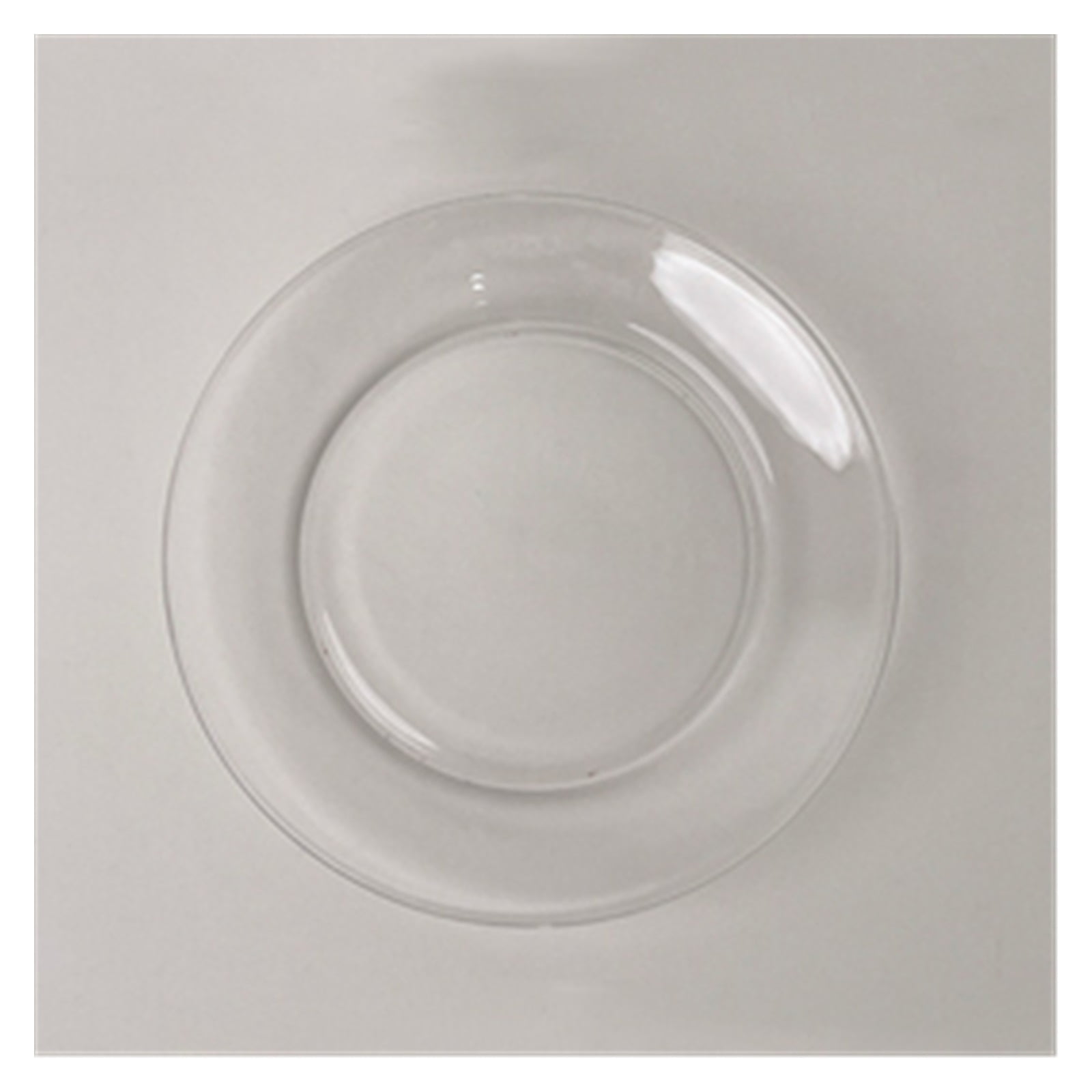 Dinner Plates Tempered Glass Plate Transparent Plate Fruit Dessert ...