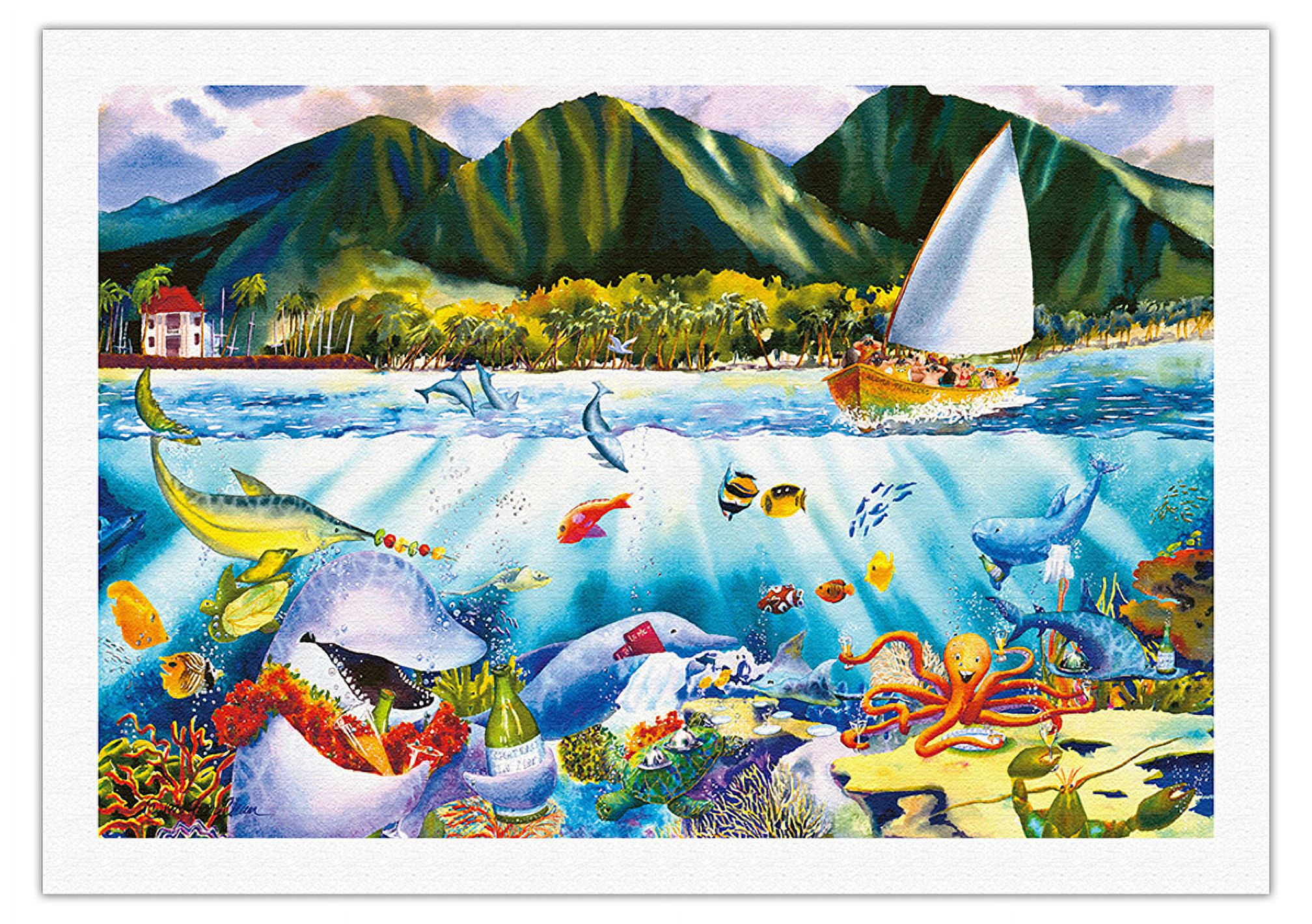 Dinner at Seven - Hawaiian Fish (Iʻa) Feast - Marine Life Sea Banquet ...