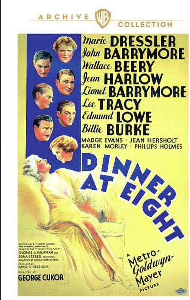Dinner at Eight (DVD), Warner Archives, Drama - Walmart.com