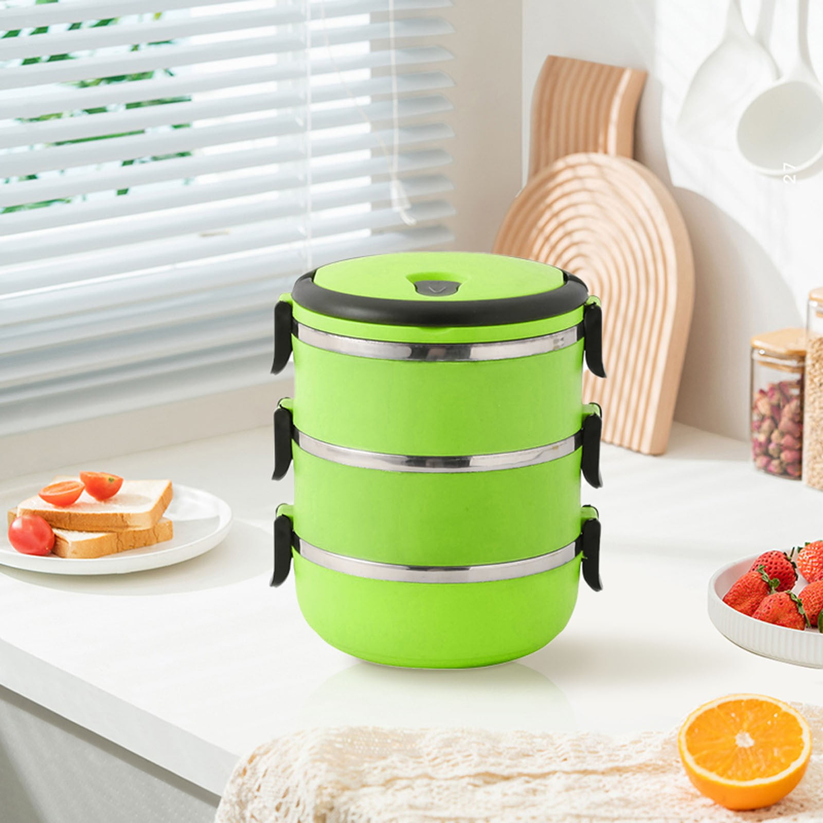 Dinnerware Set Arched Handle Lunch Box Lunch Container Food Containers ...