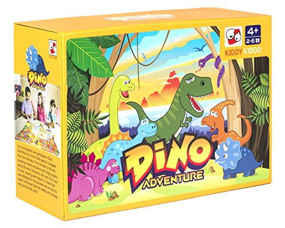 Dino Adventure Table Top Board Game Turn by Turn Adventure Game, Trains ...