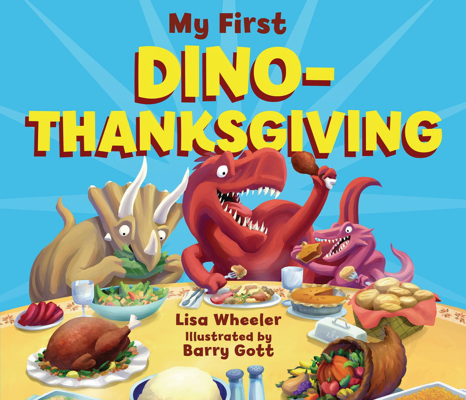 Dino Board Books My First Dino-Thanksgiving, (Board Book) - Walmart.com