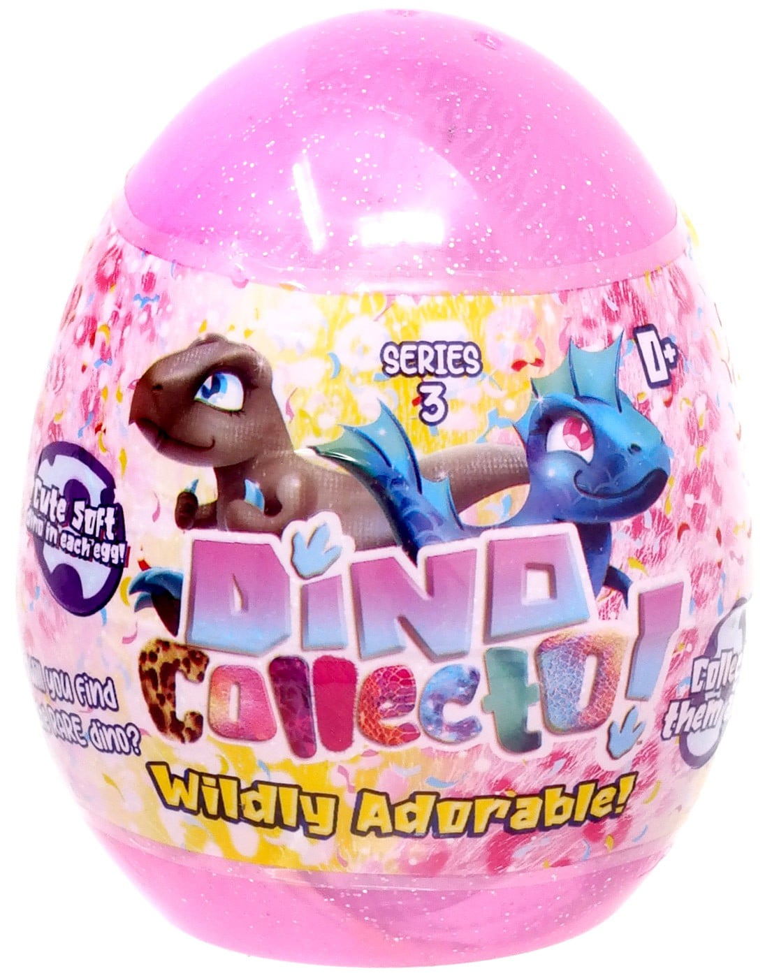 Dino Collecto! Wildy Adorable Plush Series 3 Mystery Pack (1 RANDOM ...