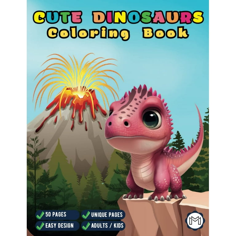 cute baby dinosaur coloring pages for kids
