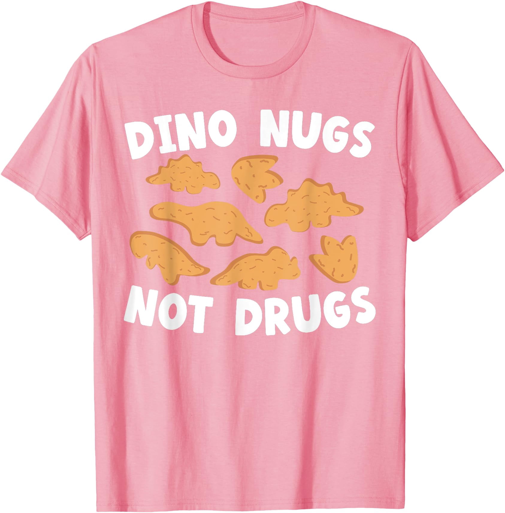Dino Nugs Chicken Nugget Nuggy Fried Snack Funny Softstyle Unisex T ...
