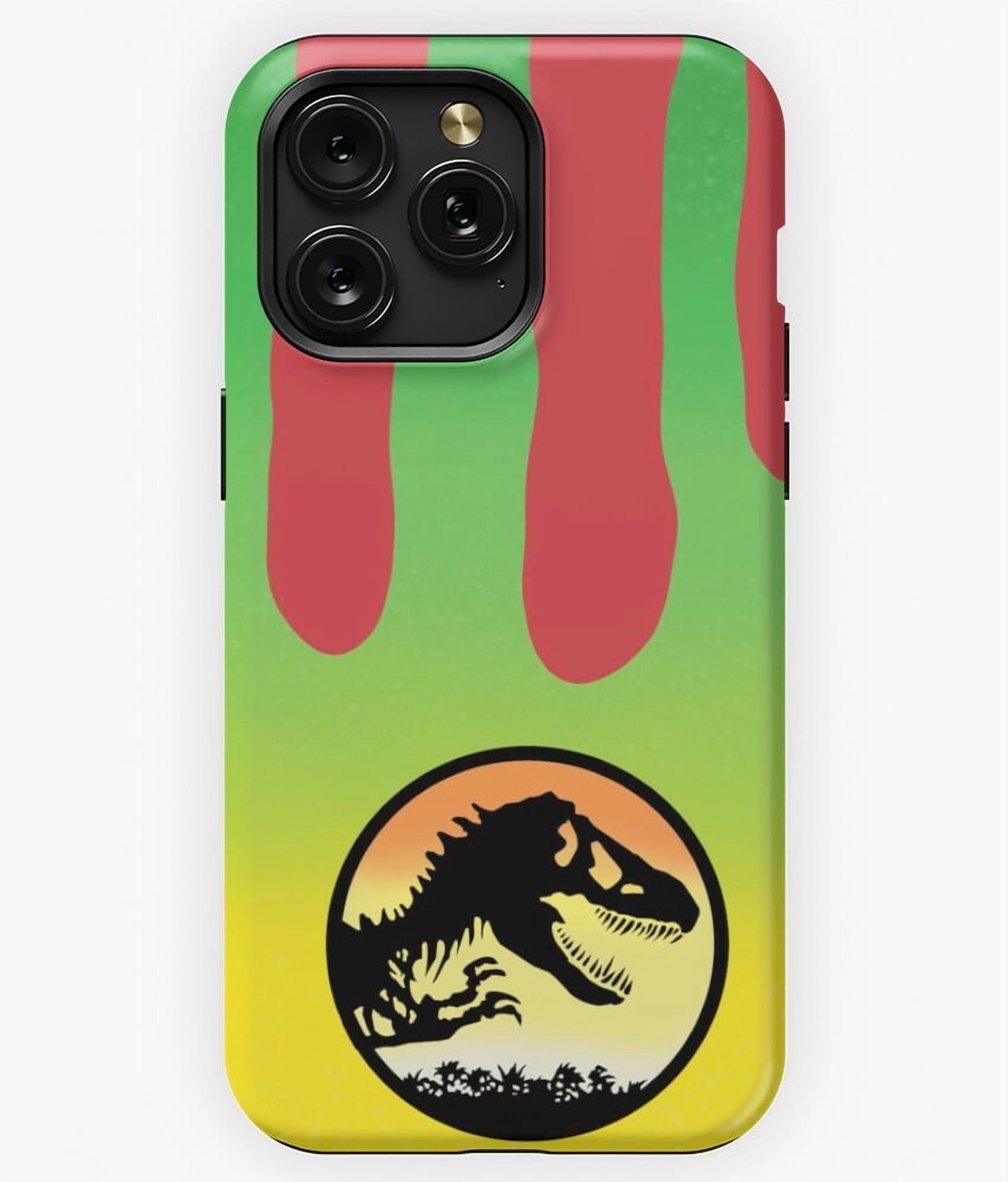 Dino Park Pattern Cute Dinosaur Cartoon Phone Case for iPhone 11 12 13 ...