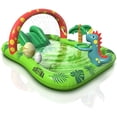 Dino Planet Inflatable Play Center, Airefina Kids Pool, 97"x76"x41 ...