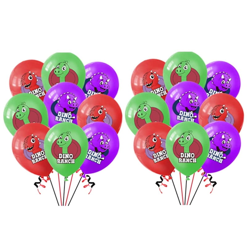Dino Ranch Balloons Party Supplies Birthday Favors Decorations Decor ...