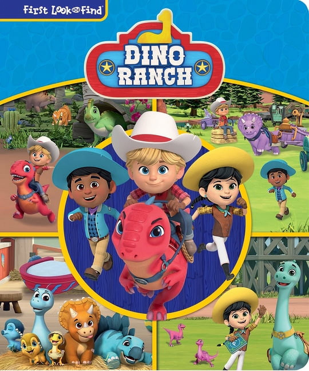 Dino Ranch: First Look and Find, (Board Book) - Walmart.com