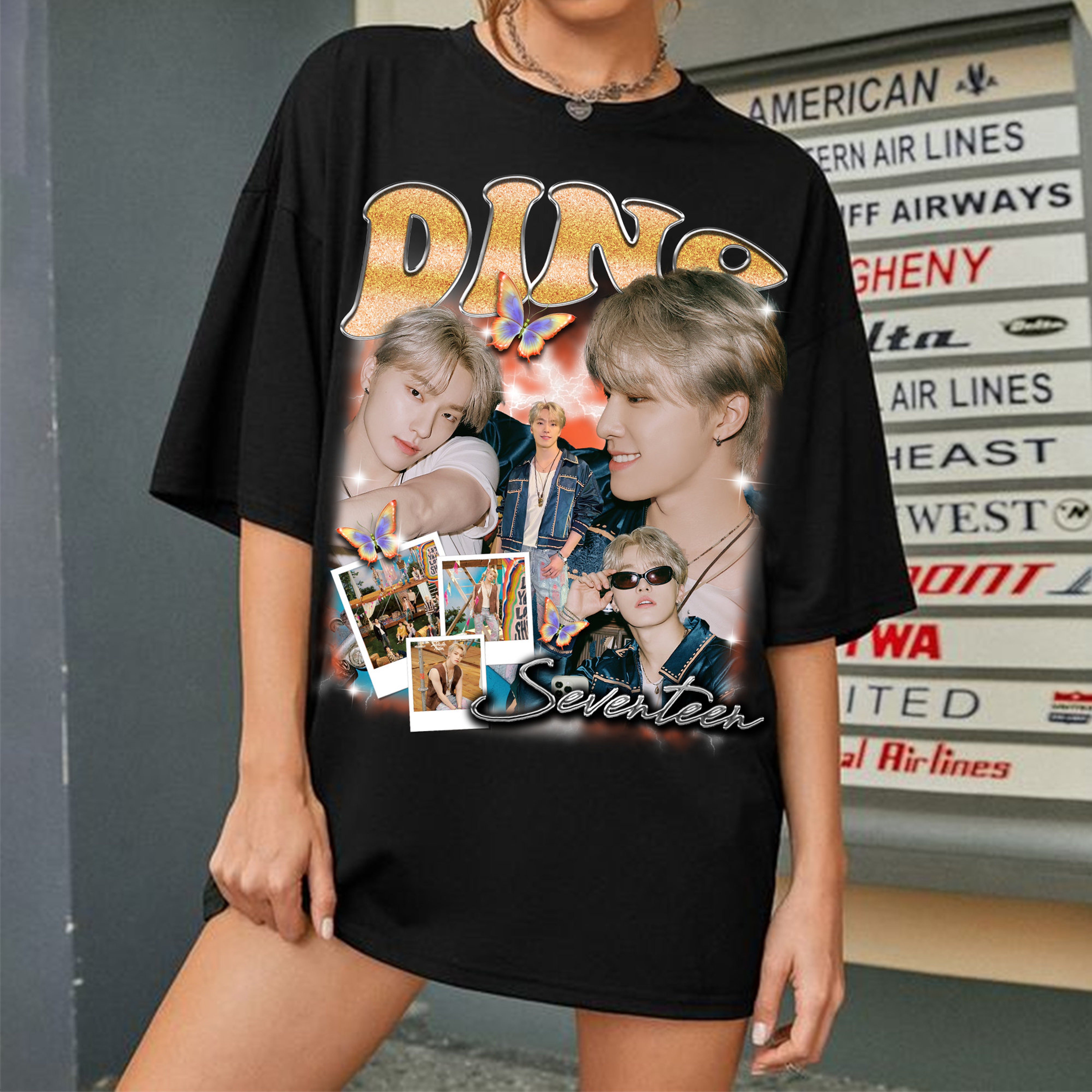 Dino Seventeen T-Shirt, Seventeen Members Shirt, Nanatour With Seventeen Shirt, Seventeenth ...