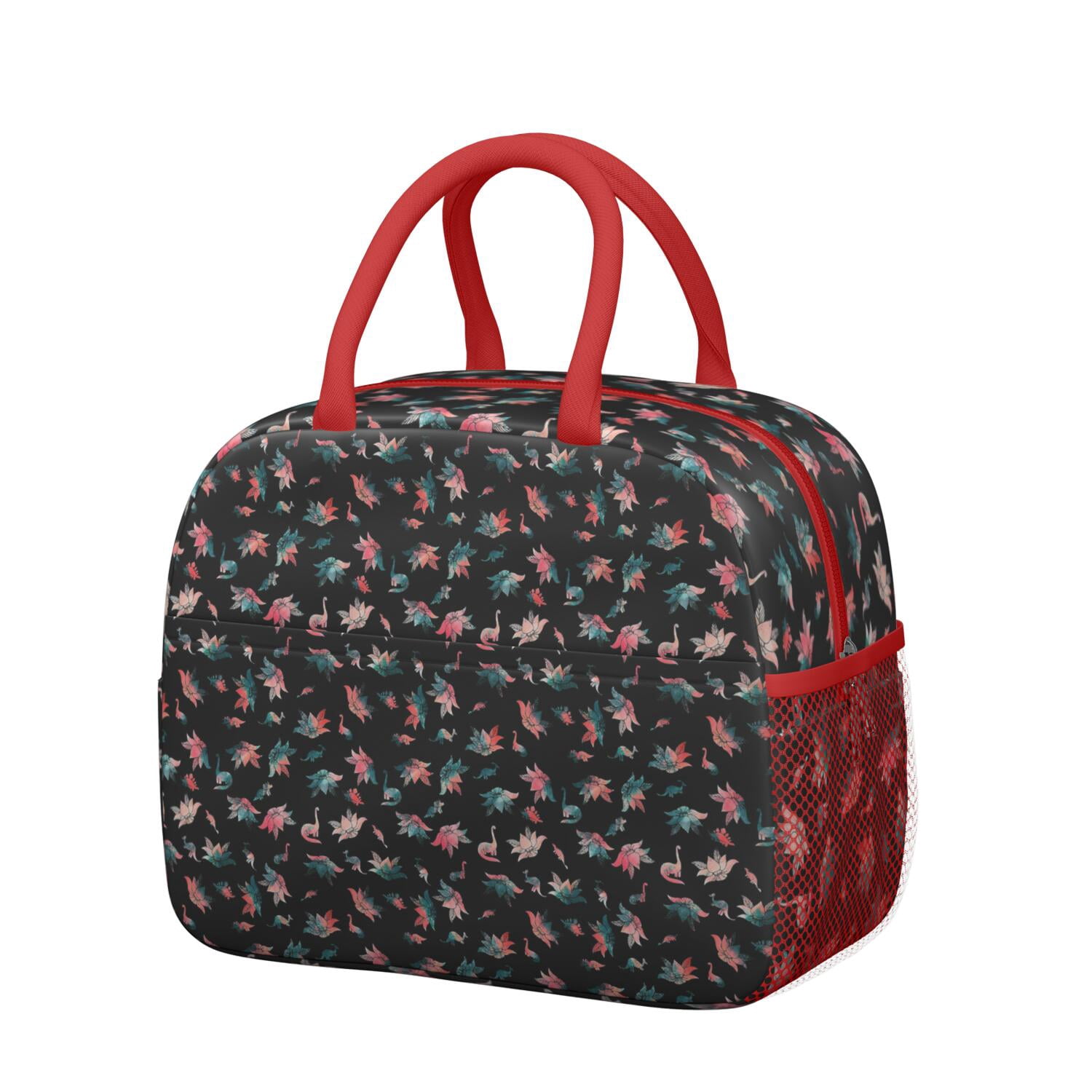 Dino Skeleton Lunch Box - Thermal Reusable Lunch Tote, Lightweight ...