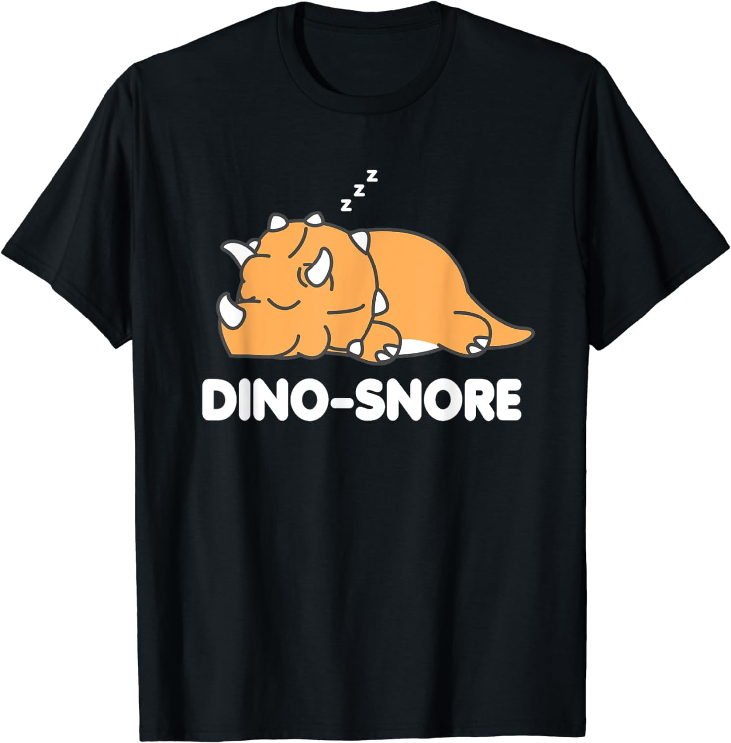 Dino Snore Triceratops Dinosaur Pyjamas T-Shirt - Walmart.com
