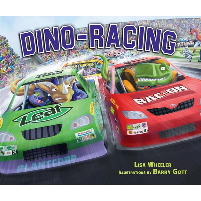 Dino-Sports: Dino-Racing (Hardcover) - Walmart.com
