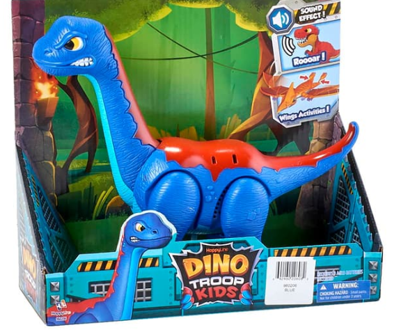 Dino Troop Kid - Brutus the Brontosaurus with Sound - Walmart.com